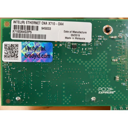 Intel X710 DA4 CNA Quad 10Gbit SFP+ Ports Network Card