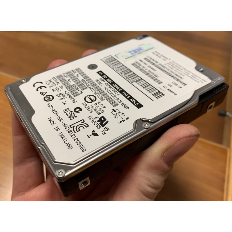 IBM 1.2TB 2.5" 10K 6Gbps SAS HDD