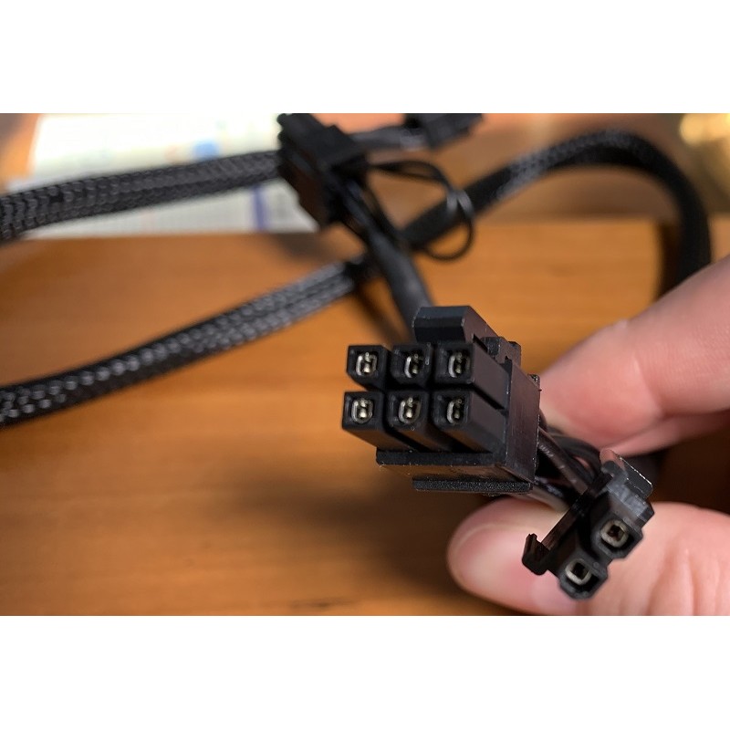 PCI Express GPU 8pin to Dual 8(6+2)Pin Power Cable Graphics Card