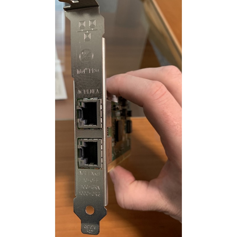 IBM PRO/1000 GT PCI-X slot Dual Port Server Card