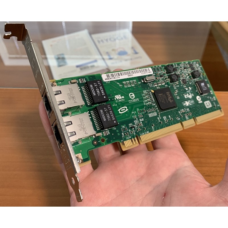 IBM PRO/1000 GT PCI-X slot Dual Port Server Card