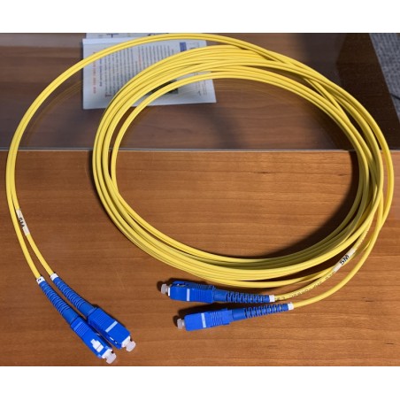 Fiber 5M SC/SC Dual string Optical Cable