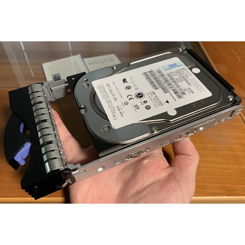 IBM 146GB 3.5" 15K SAS Hard drive with Tray