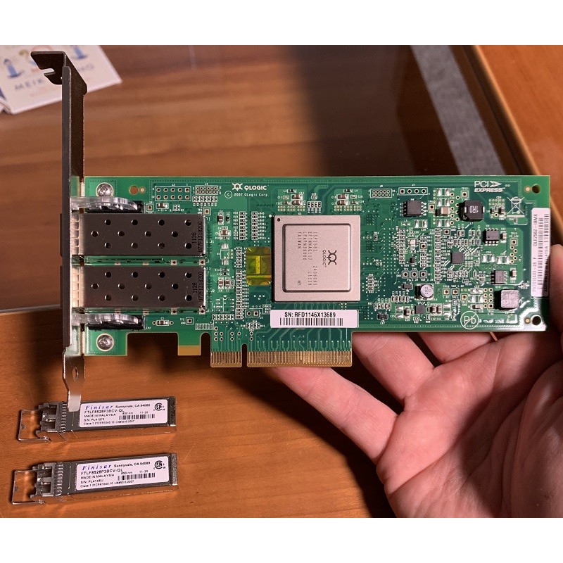 QLogic QLE2562 Dual 8Gb PCI-E Fibre